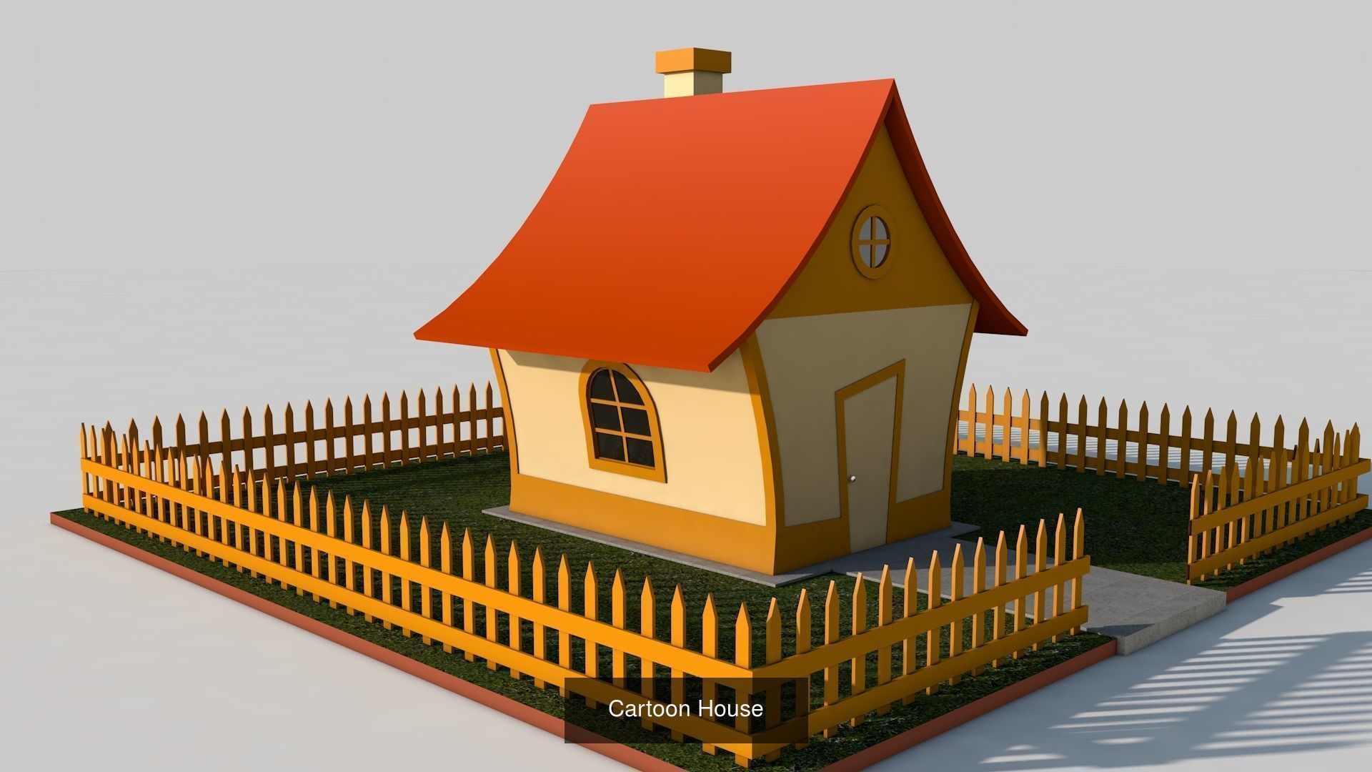 3D Model Collection Cartoon Houses Pack VR / AR / low-poly | CGTrader