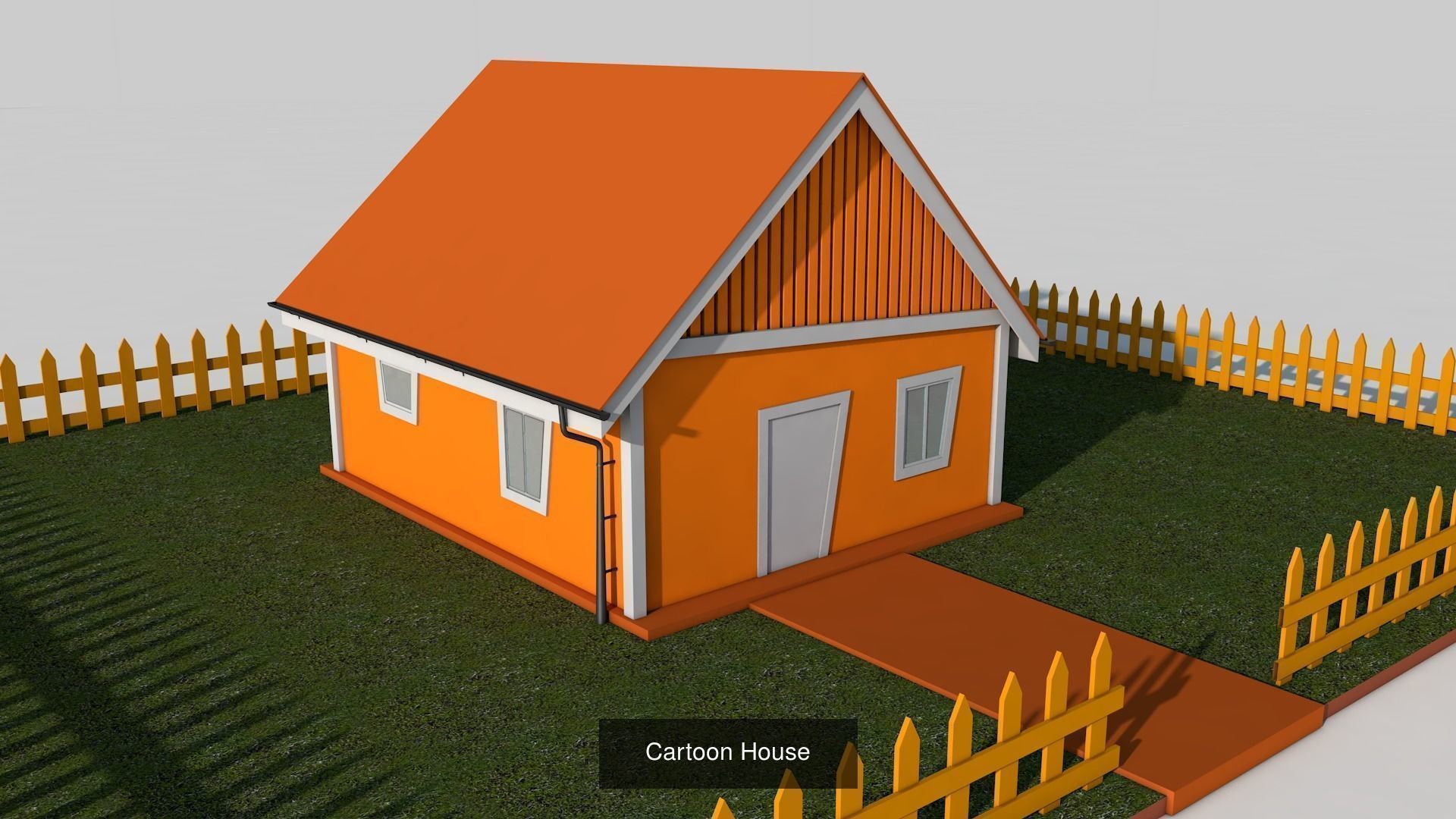 3D Model Collection Cartoon Houses Pack VR / AR / low-poly | CGTrader