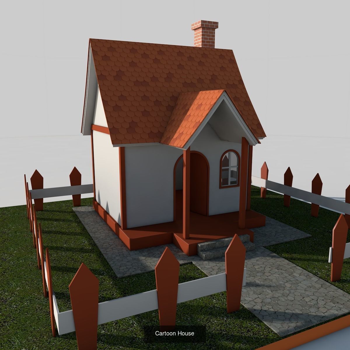 3D Model Collection Cartoon Houses Pack VR / AR / low-poly | CGTrader