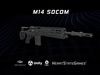3D model DMR 1 - M14 SOCOM Tactical Marksman Rifle - 4K Game Ready VR ...