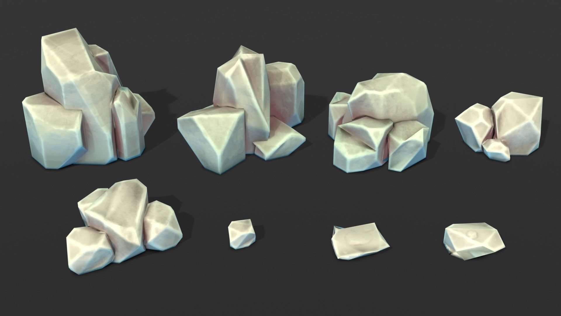 3D model Medieval Town Asset Pack VR / AR / low-poly | CGTrader