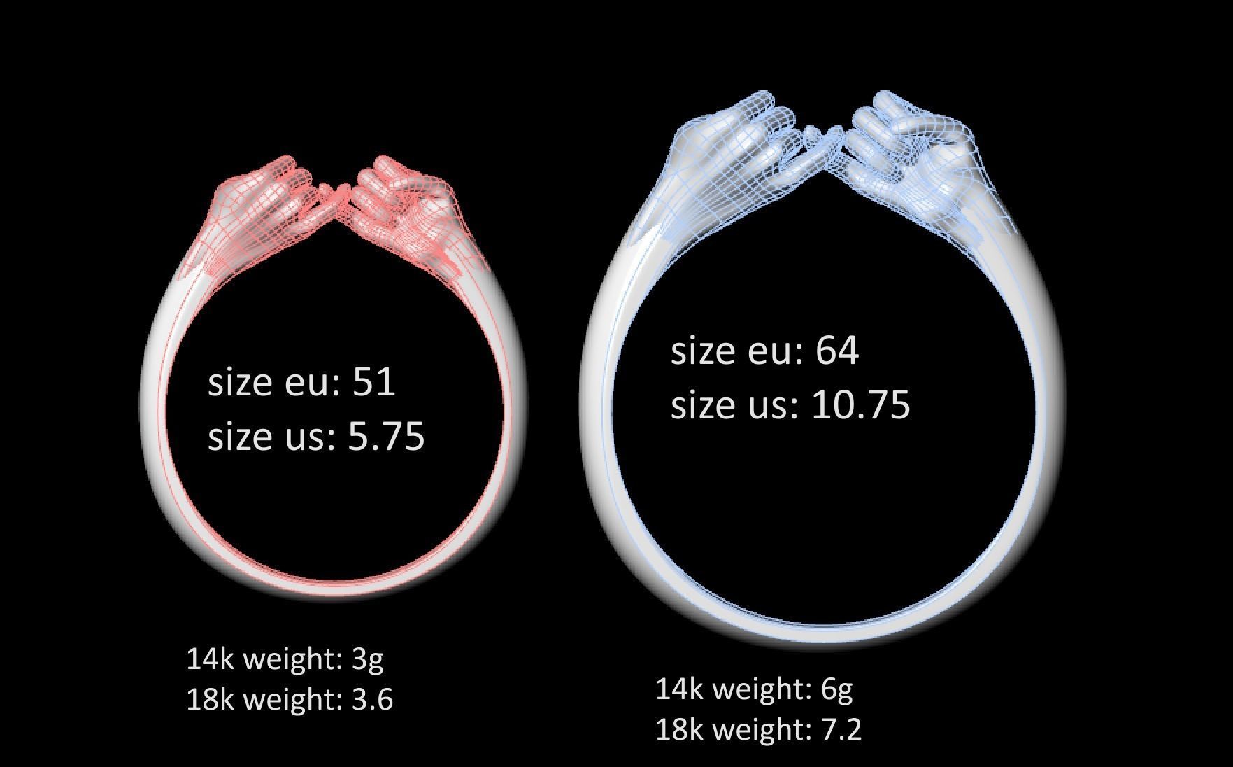16-promise ring free 3D model 3D printable | CGTrader
