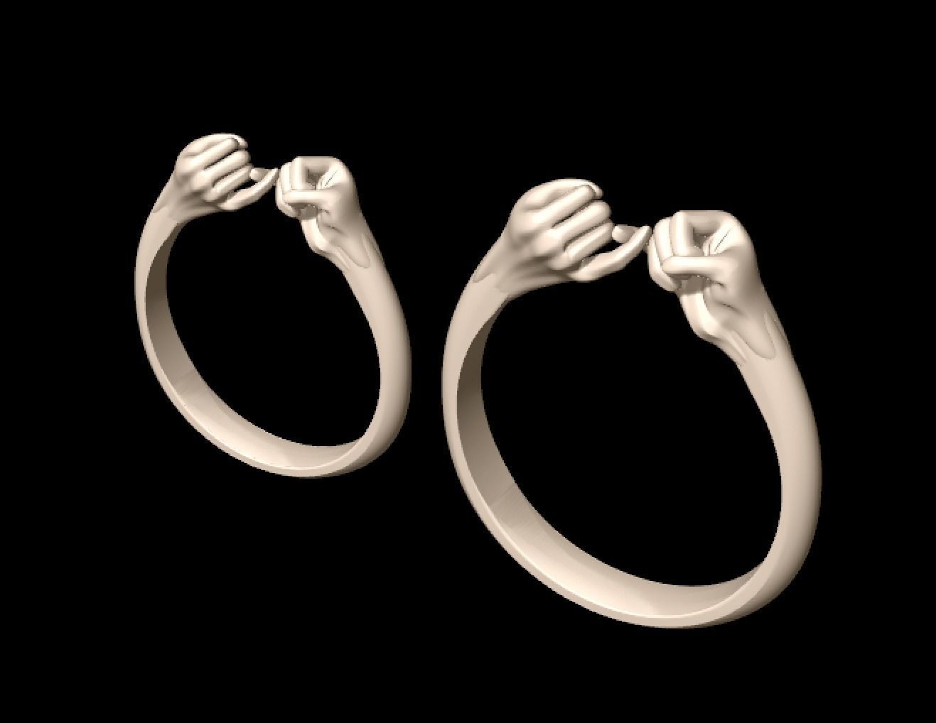 16-promise ring free 3D model 3D printable | CGTrader