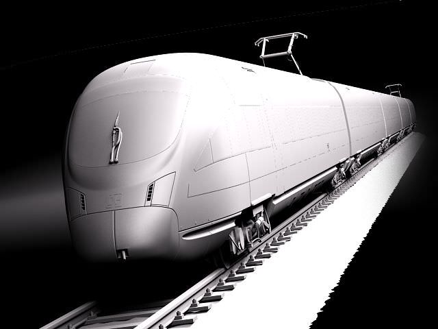 ICE-T Train 2011 3D Model .max .obj .3ds .fbx .c4d .lwo .lw .lws ...