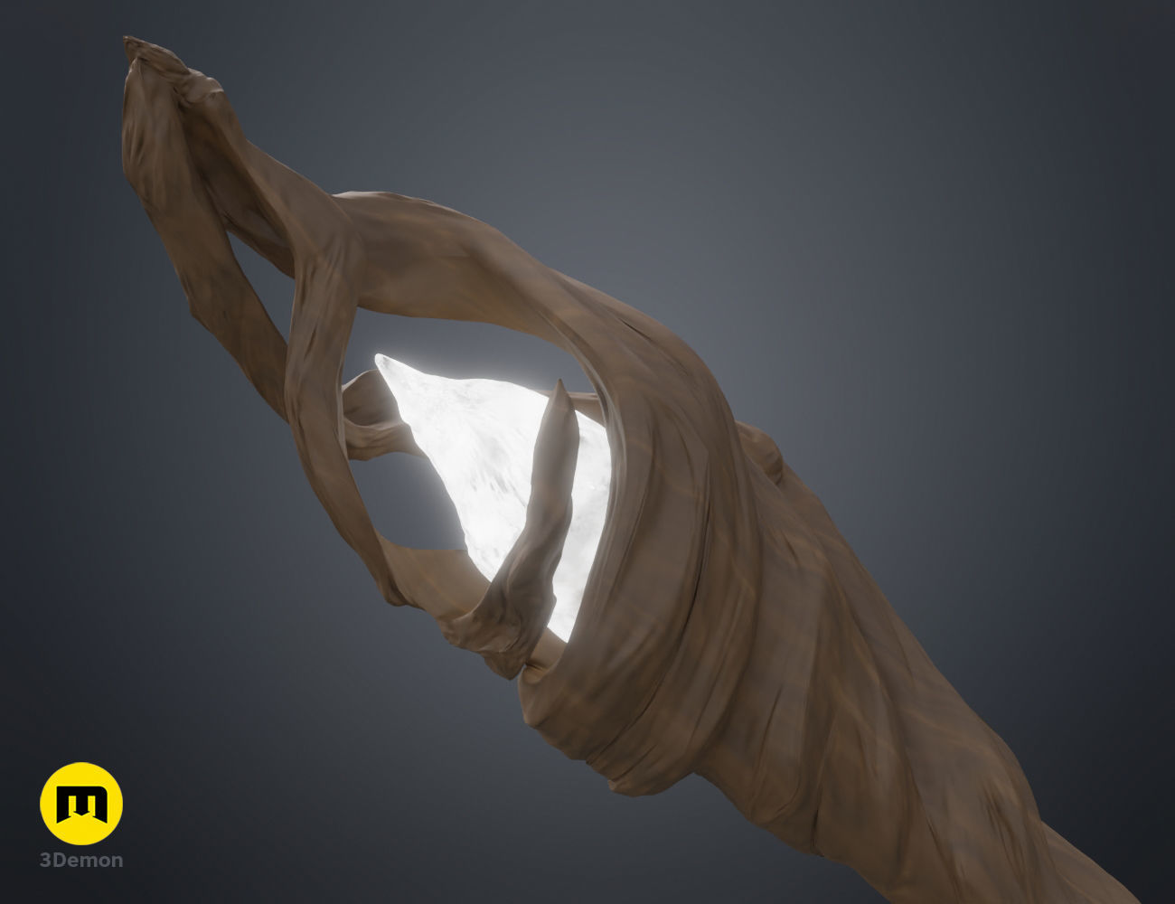 Gandalf Staff - The Hobbit 3D model 3D printable | CGTrader