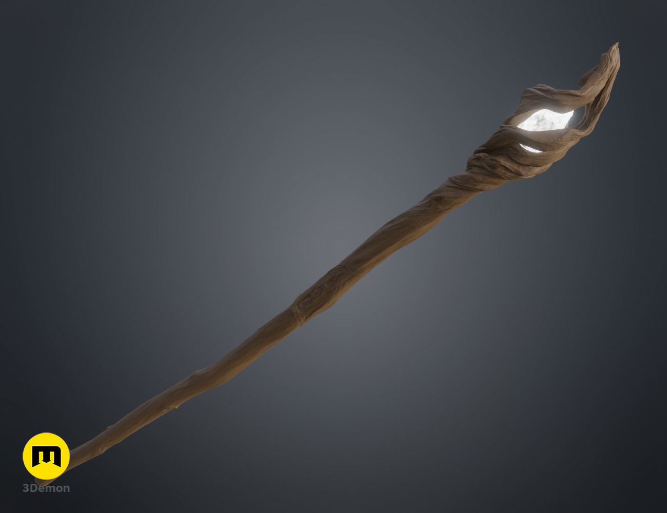 Gandalf Staff - The Hobbit 3D model 3D printable | CGTrader