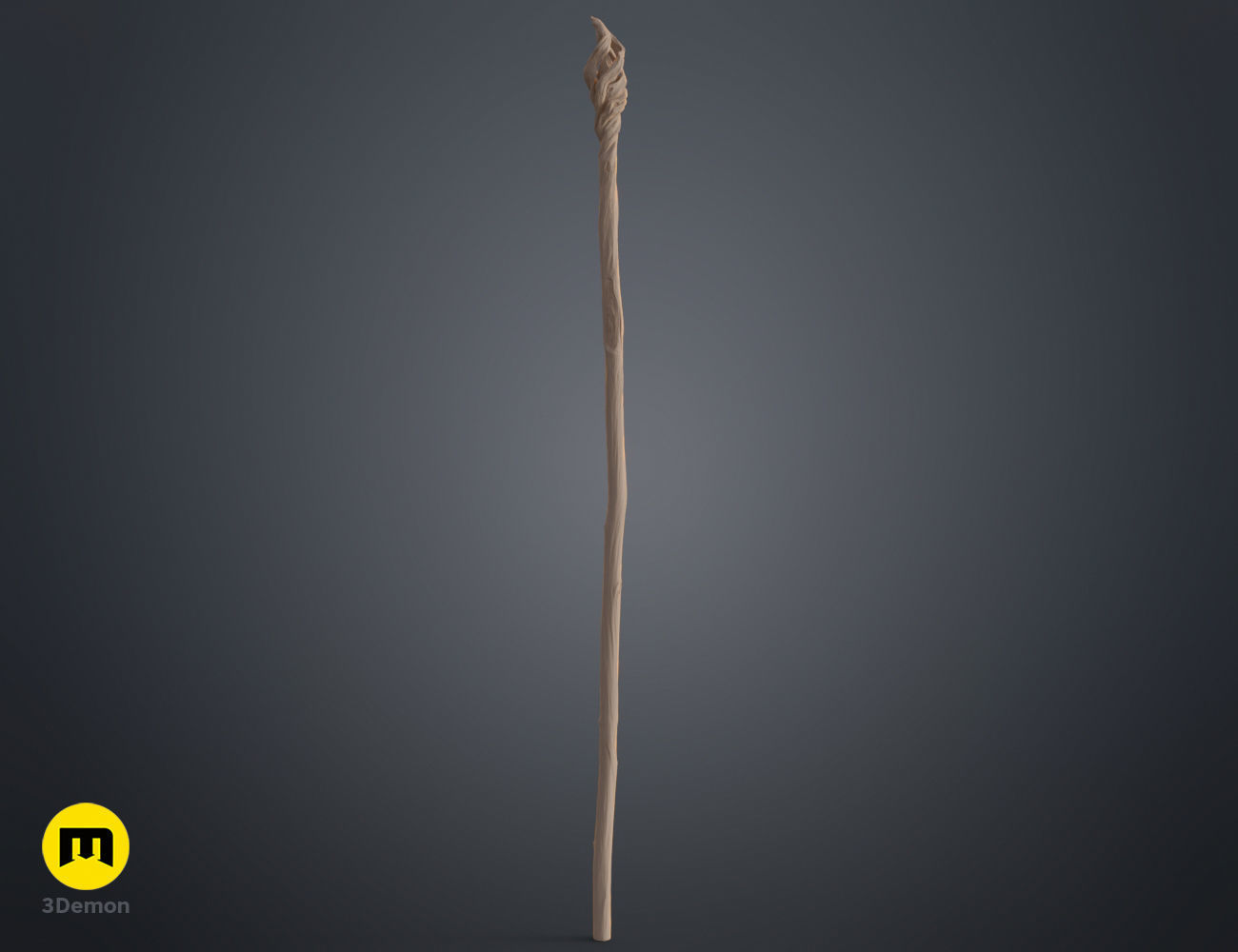 Gandalf Staff - The Hobbit 3D model 3D printable | CGTrader