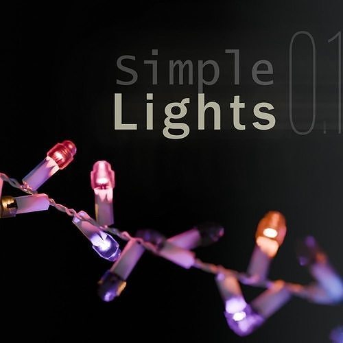 Decoration Light - Geometry Nodes free 3D model animated | CGTrader