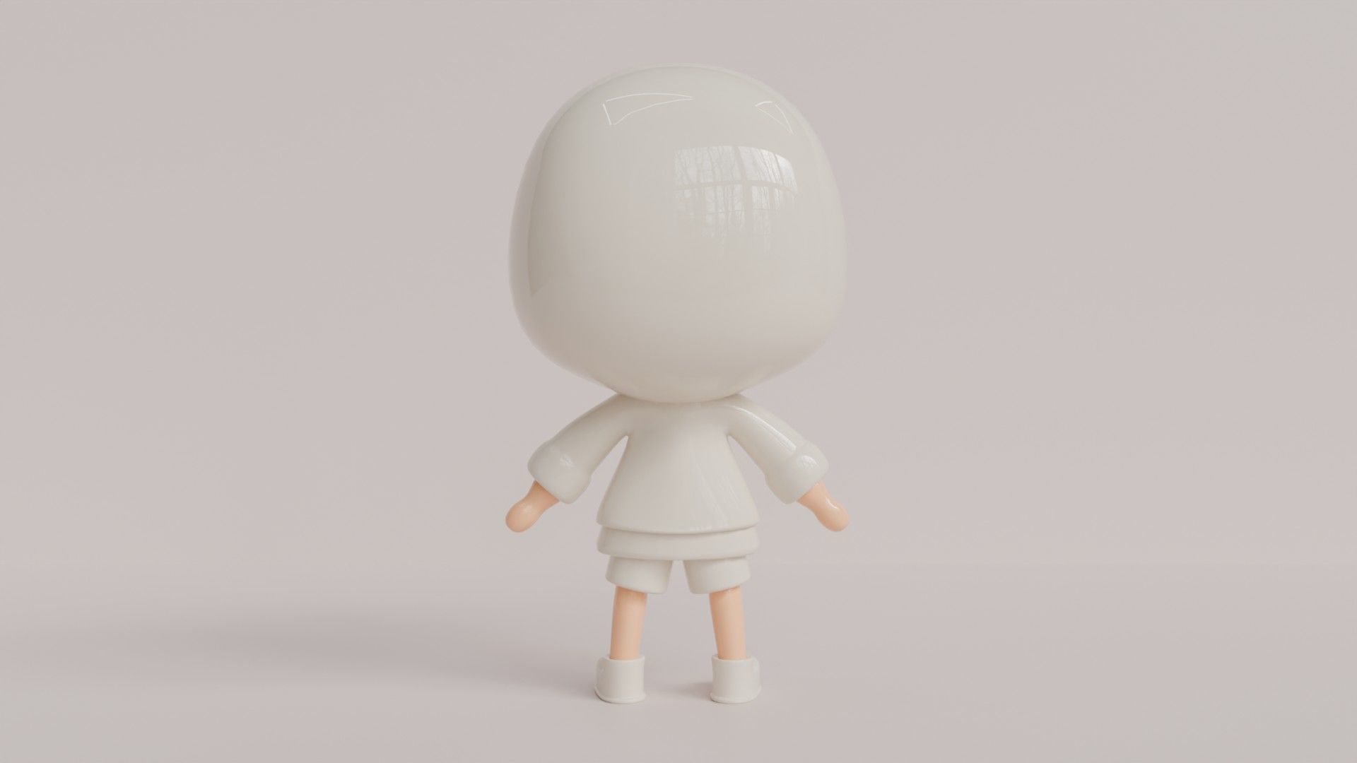 3D model Low-Poly Cartoon Boy Character with Body Rig VR / AR / low ...