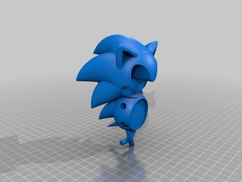 Sonic the Hedgehog MMU Remix 3D model 3D printable | CGTrader