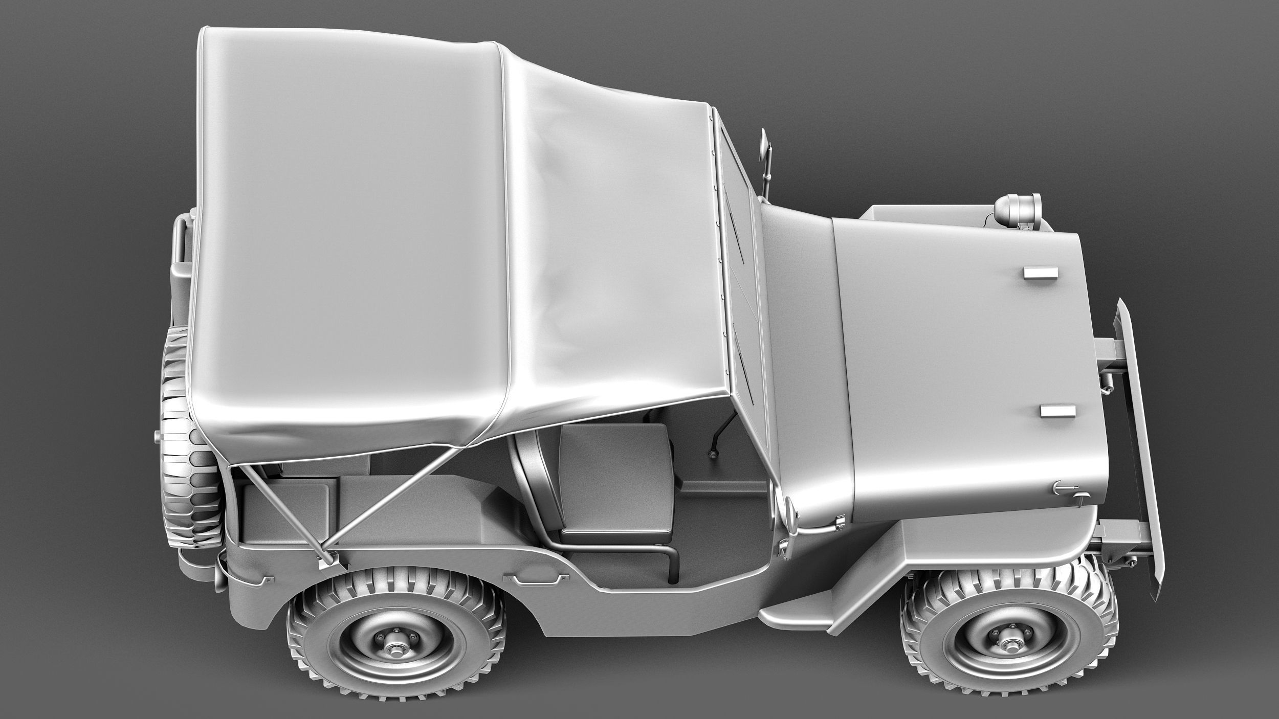 Jeep Willys MB 3D model | CGTrader