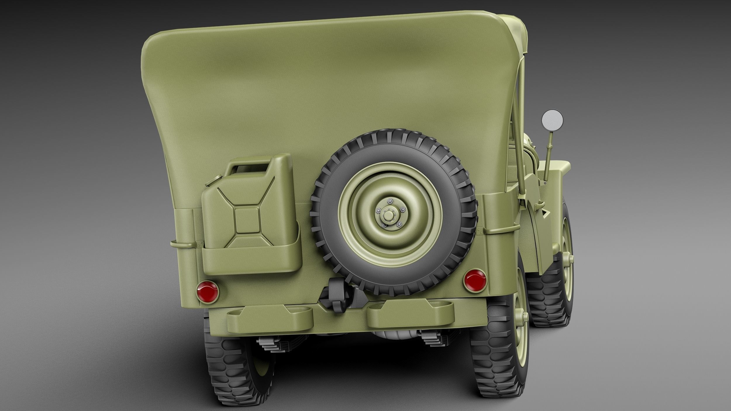 Jeep Willys MB 3D model | CGTrader
