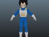 3D model Vegeta Dragon Ball for Blender Only VR / AR / low-poly | CGTrader