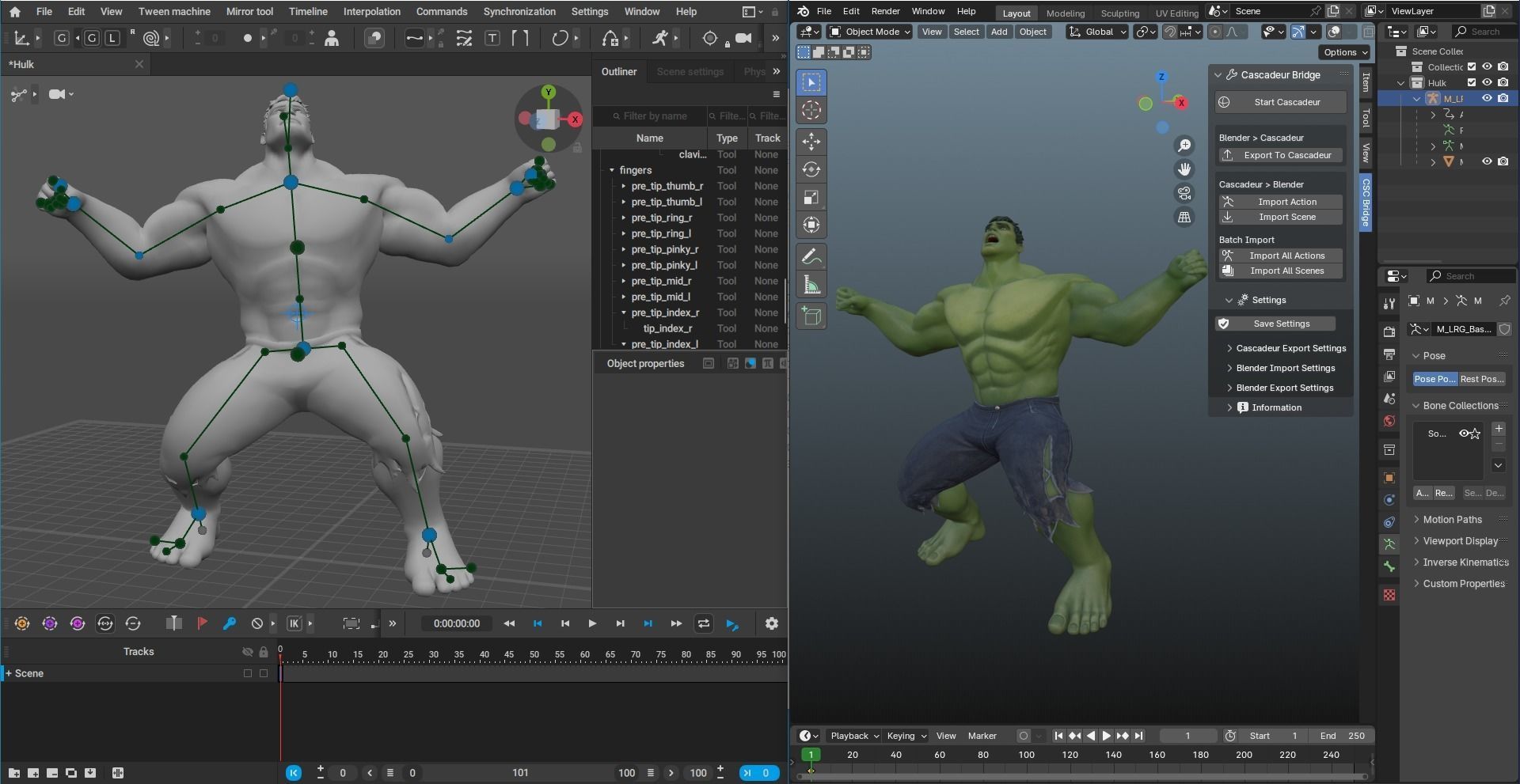 3D model Hulk Avengers for Blender Only VR / AR / low-poly | CGTrader