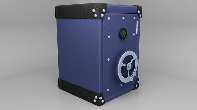 Iron Safe 3D model | CGTrader