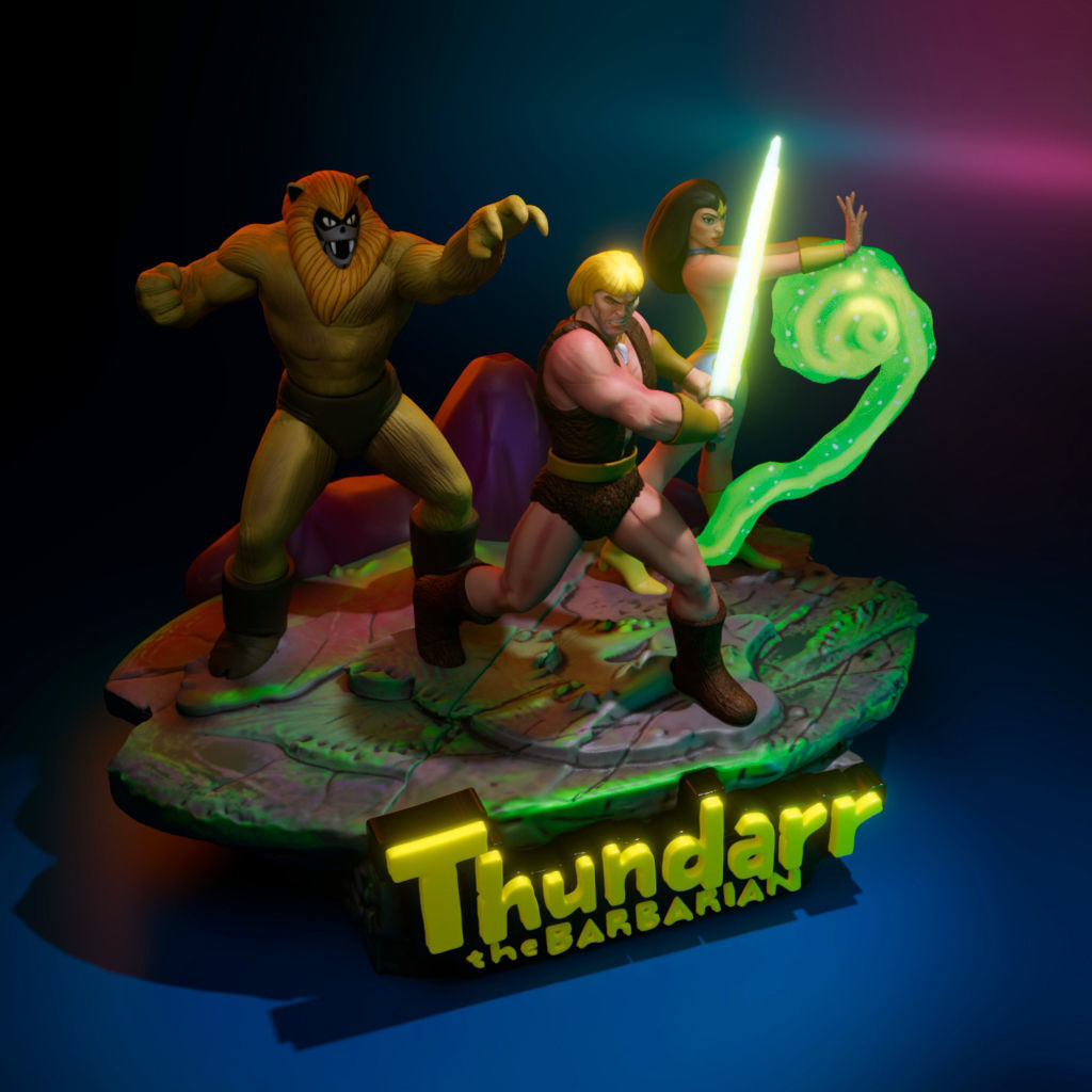 Thundarr 3D model 3D printable | CGTrader