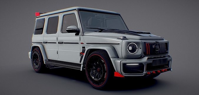 3D model Mercedes BRABUS G900 Rocket Edition VR / AR / low-poly | CGTrader