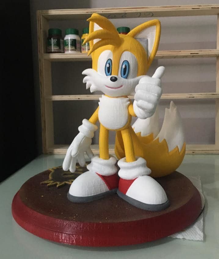 Tails - Sonic The Hedgehog 3D Printing model 3D model 3D printable ...