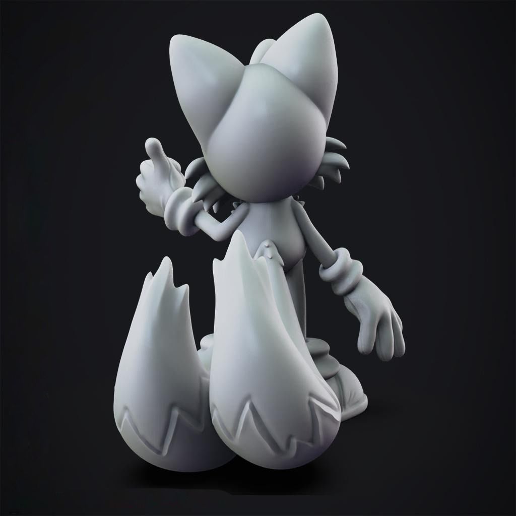 Tails - Sonic The Hedgehog 3D Printing model 3D model 3D printable ...