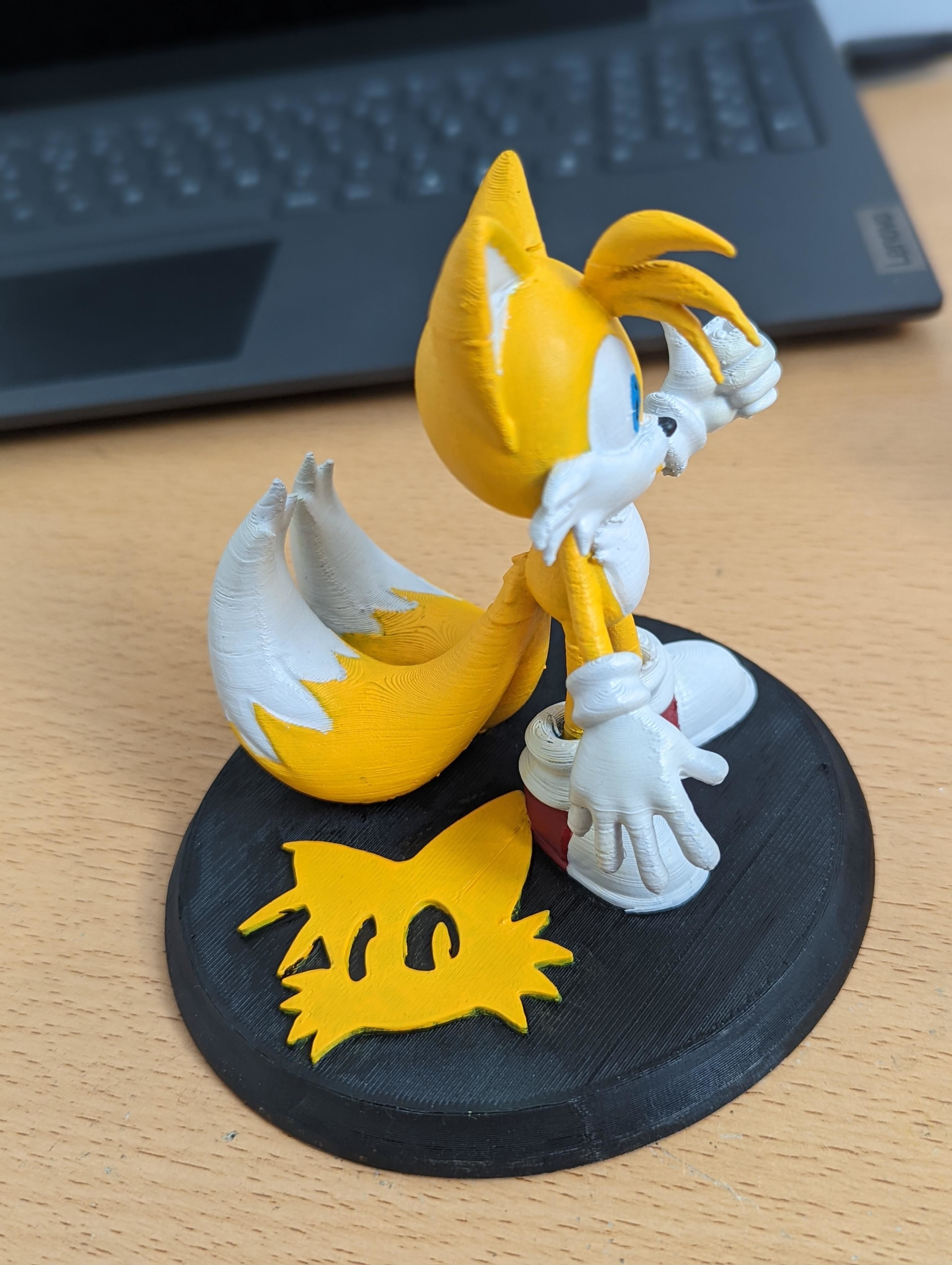 Tails - Sonic The Hedgehog 3D Printing model 3D model 3D printable ...