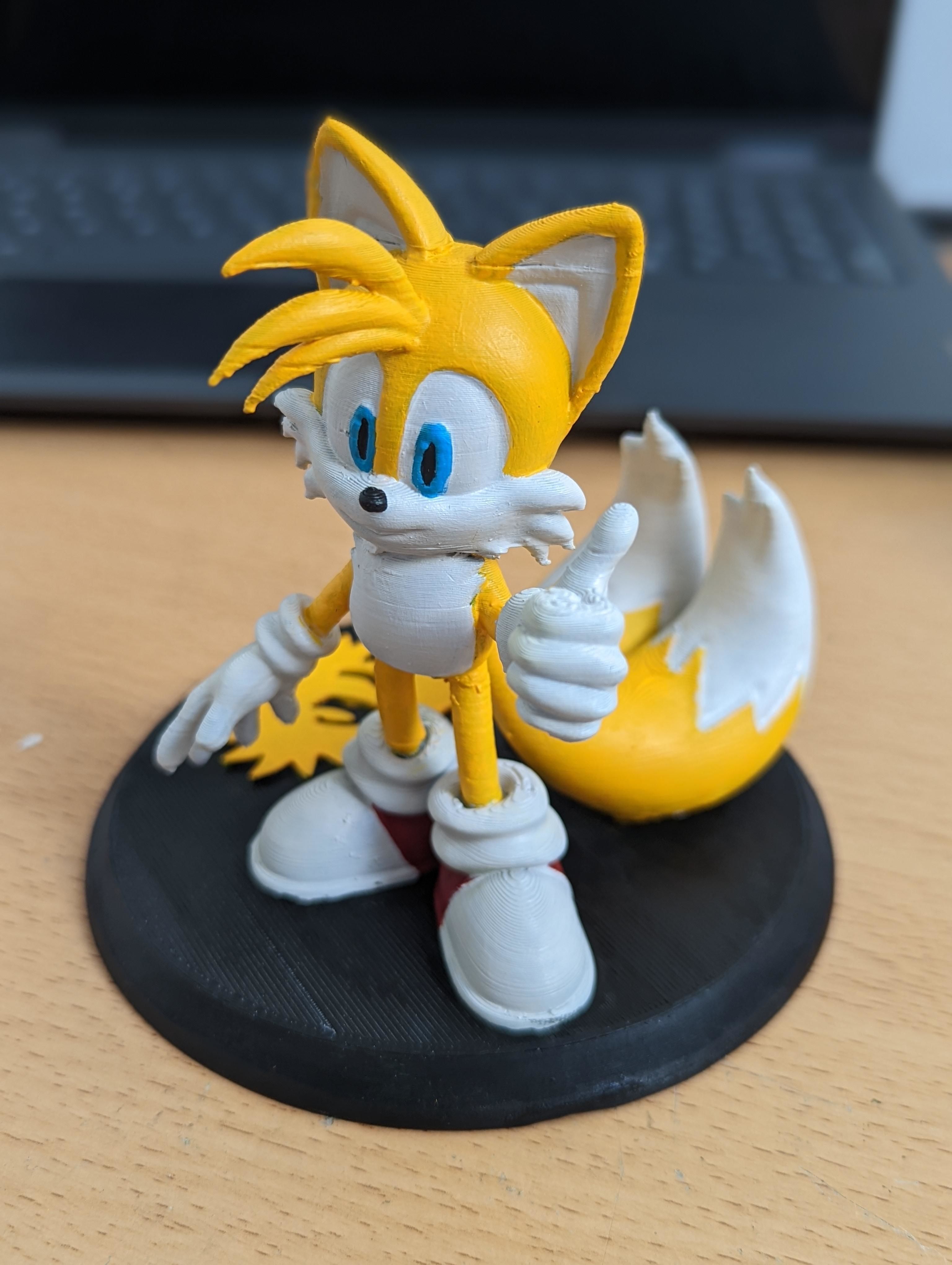 Tails - Sonic The Hedgehog 3D Printing model 3D model 3D printable ...