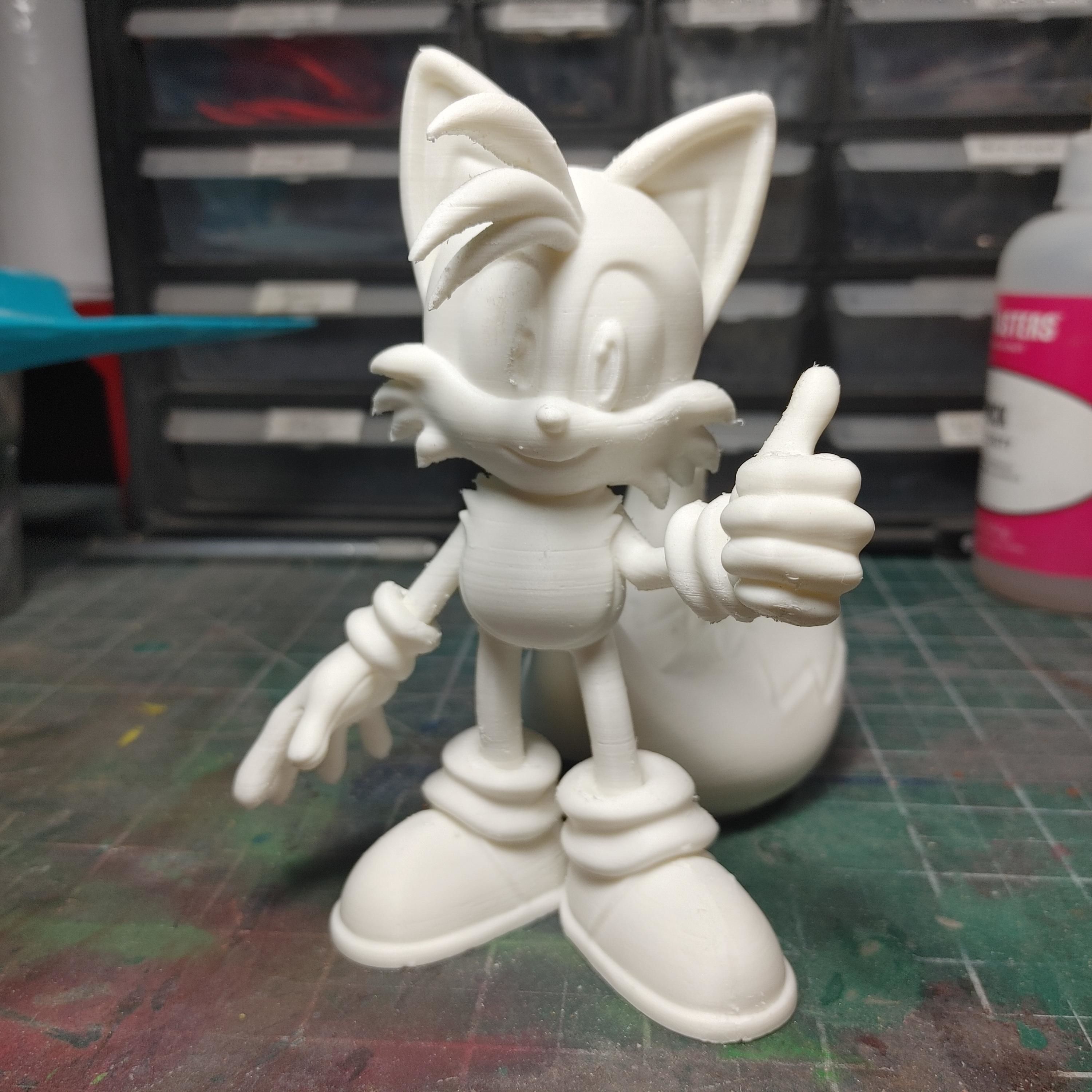 Tails - Sonic The Hedgehog 3D Printing model 3D model 3D printable ...