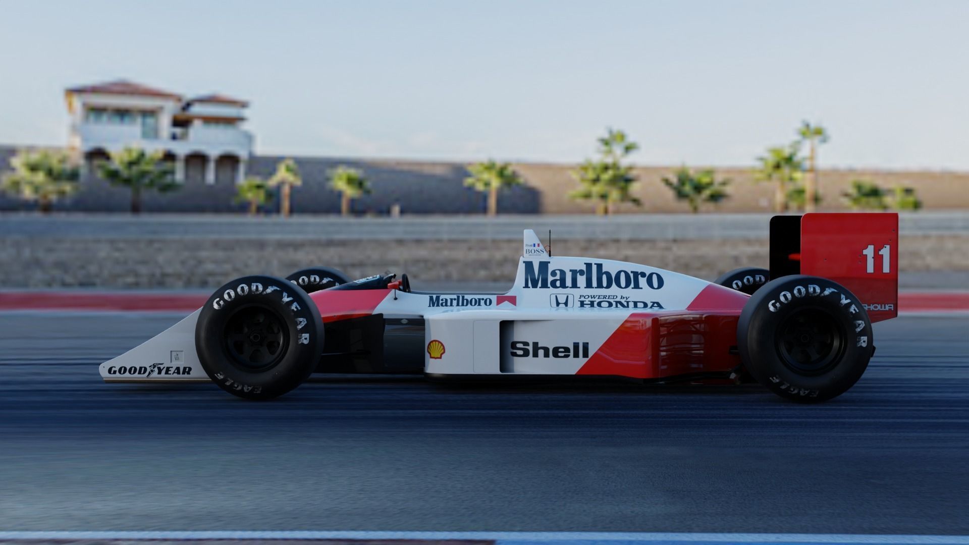 Ayrton Senna Mclaren F1 MP4 Rigged 3D model 3D model rigged | CGTrader