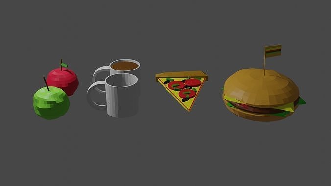 ROBLOX -- Food Combo 1 3D model | CGTrader