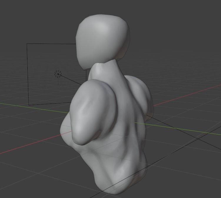 Anatomywoman upbody sculpting model3D For free free 3D model | CGTrader