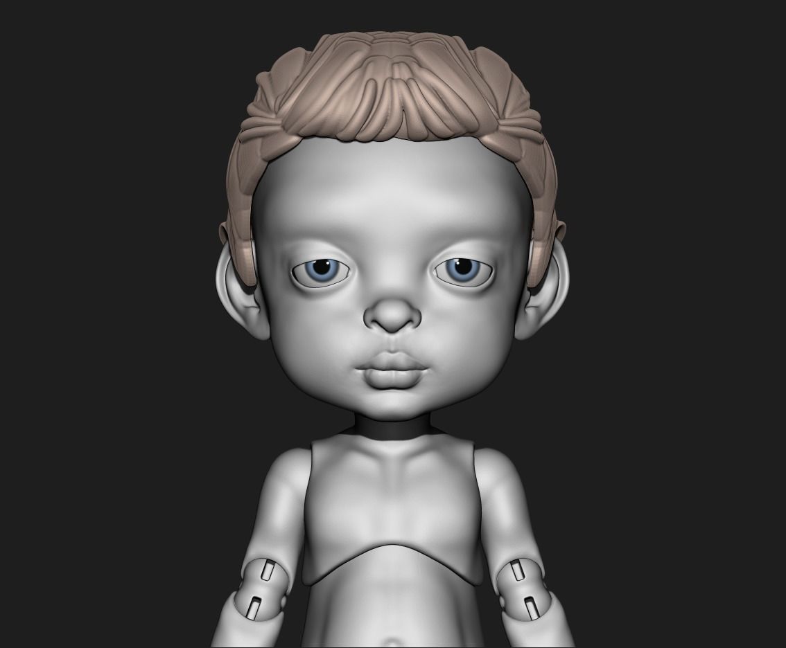 Noah - 3D BJD model Bjd doll for 3d printing popovy 3d model 3D model ...