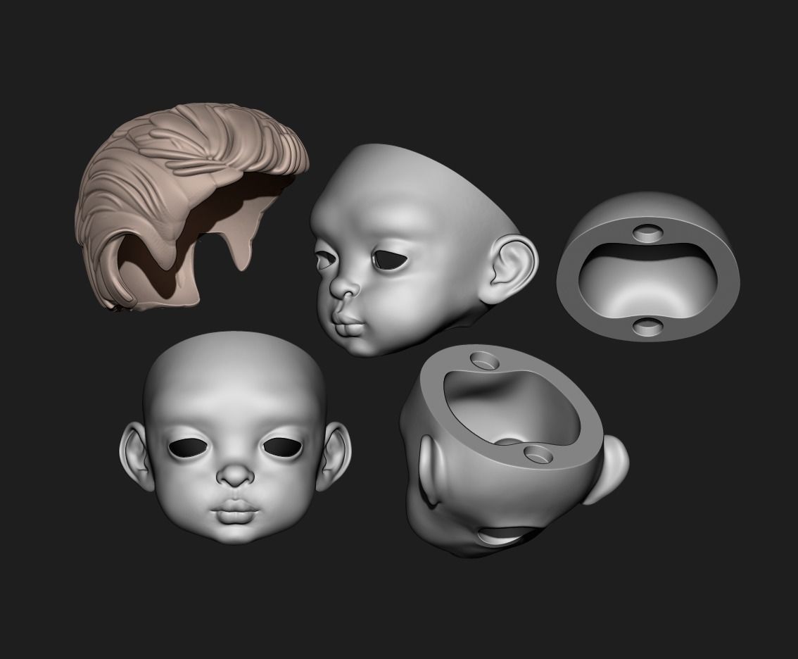 Noah - 3D BJD model Bjd doll for 3d printing popovy 3d model 3D model ...