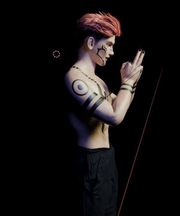 Ryomen Sukuna - Jujutsu Kaisen - takeoverteam - 3D 3D model | CGTrader