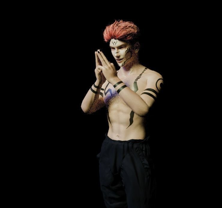 Ryomen Sukuna - Jujutsu Kaisen - takeoverteam - 3D 3D model | CGTrader