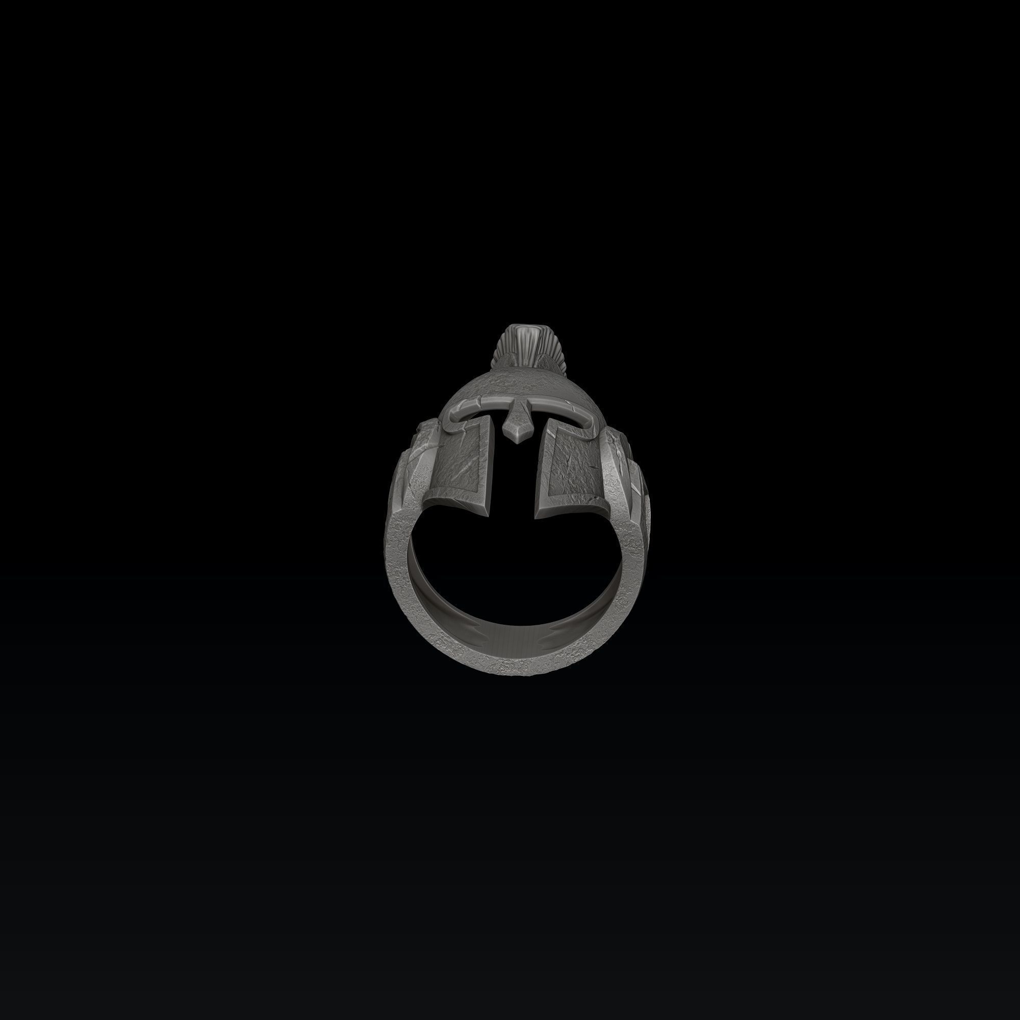 Helmet Ring V2 3D model 3D printable | CGTrader
