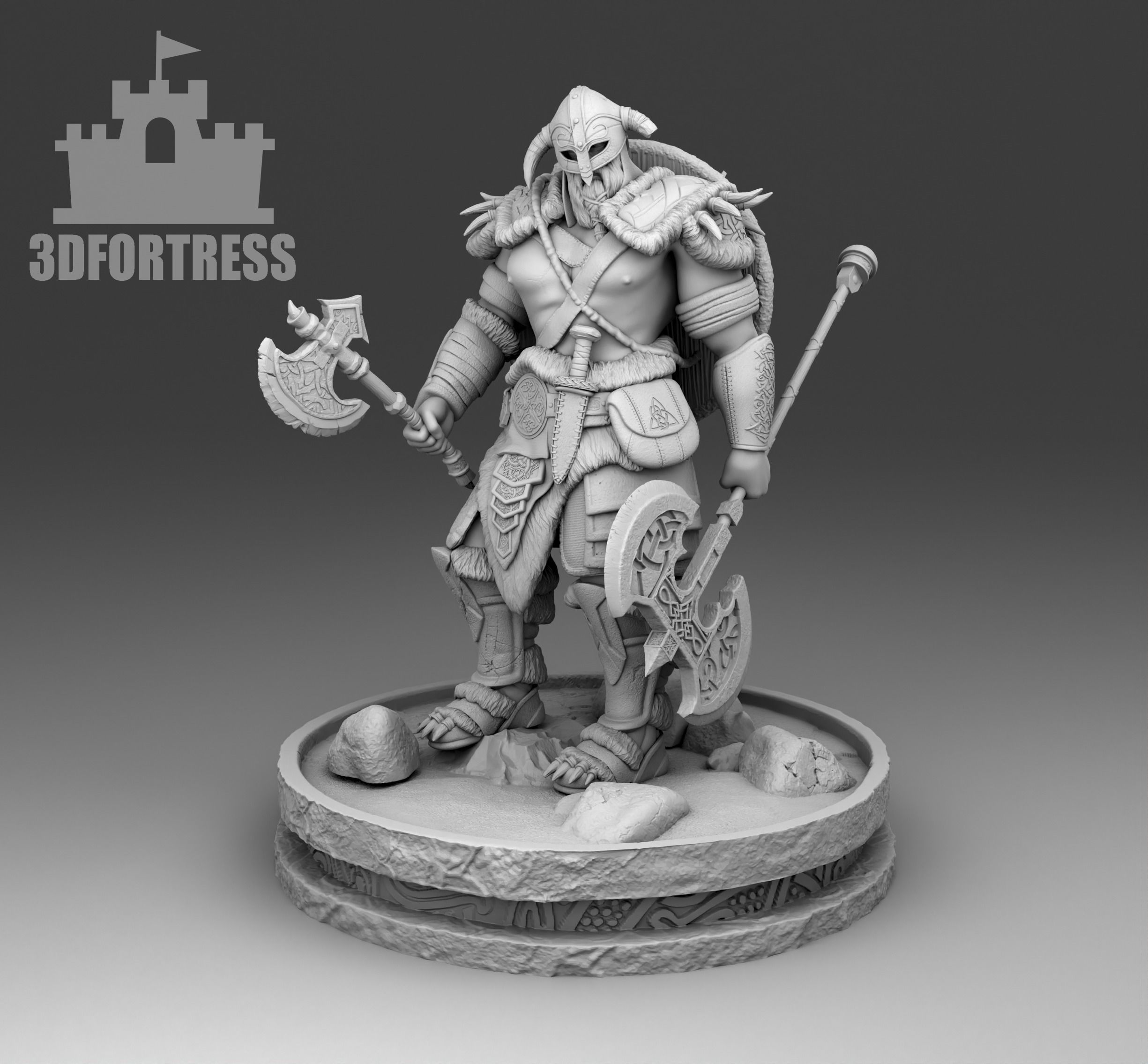 The Conqueror 3D model 3D printable | CGTrader