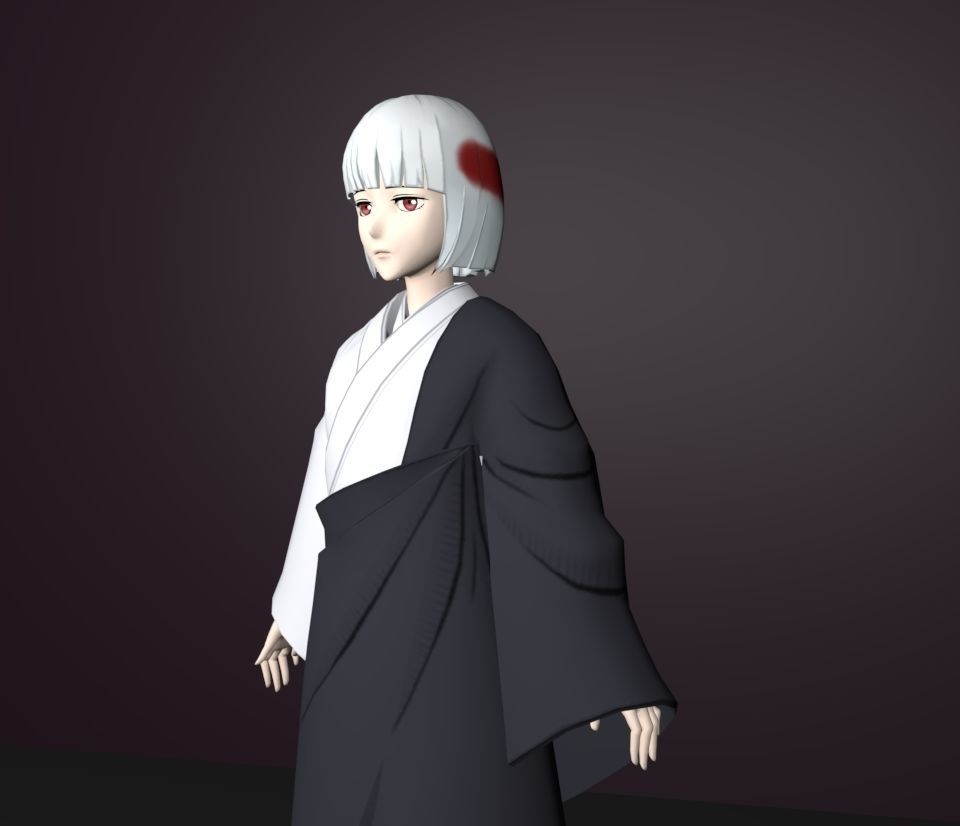 uraume 3D model animated rigged | CGTrader