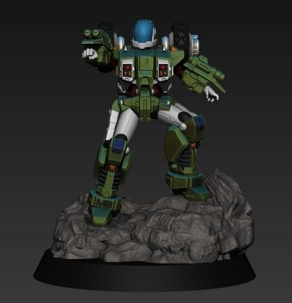 Cyclone Robotech 3D model 3D printable | CGTrader