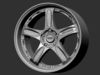 Volk Rays GTC Wheels Rims 3D Print Ready 3D model 3D printable | CGTrader