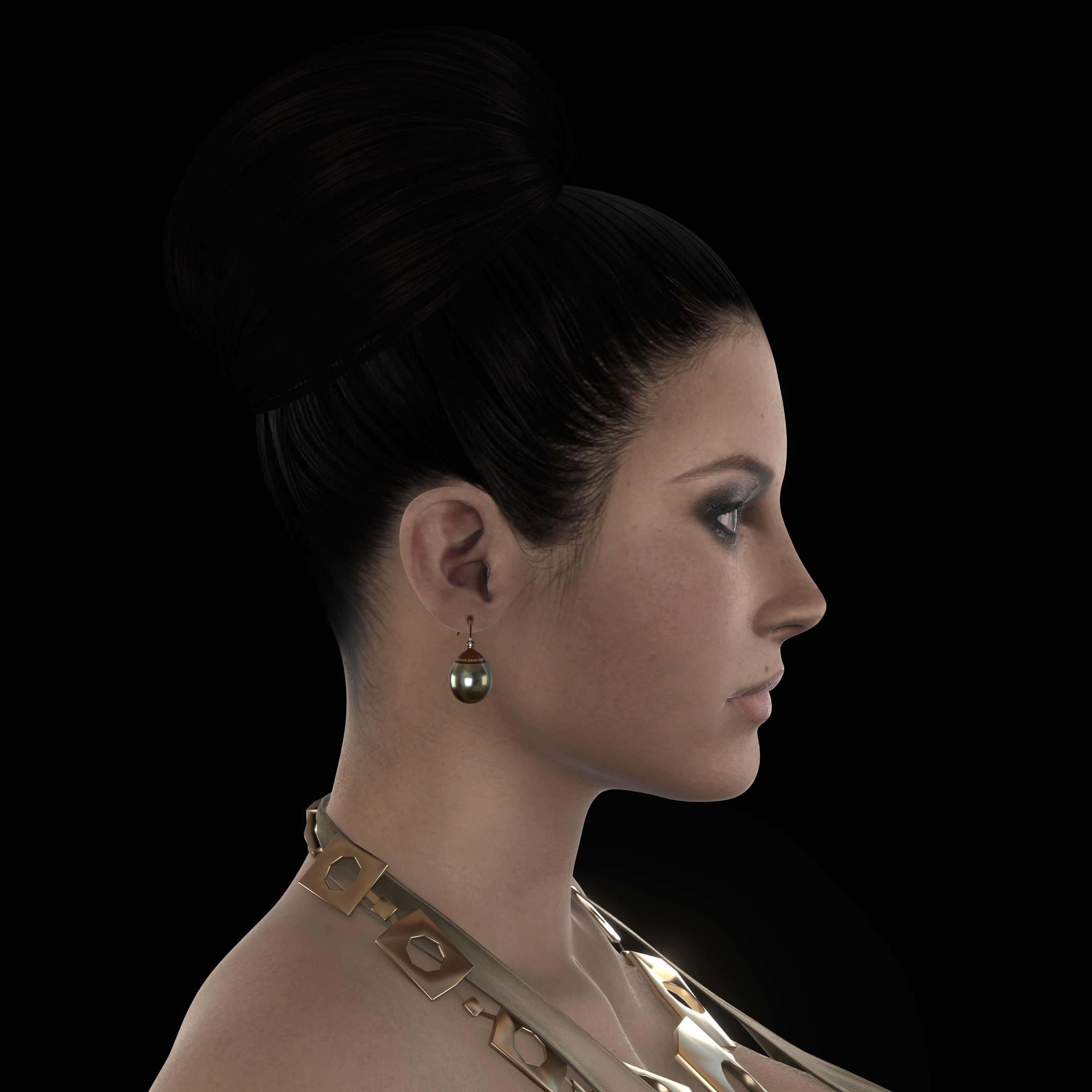 3D model Excella Gionne VR / AR / low-poly | CGTrader