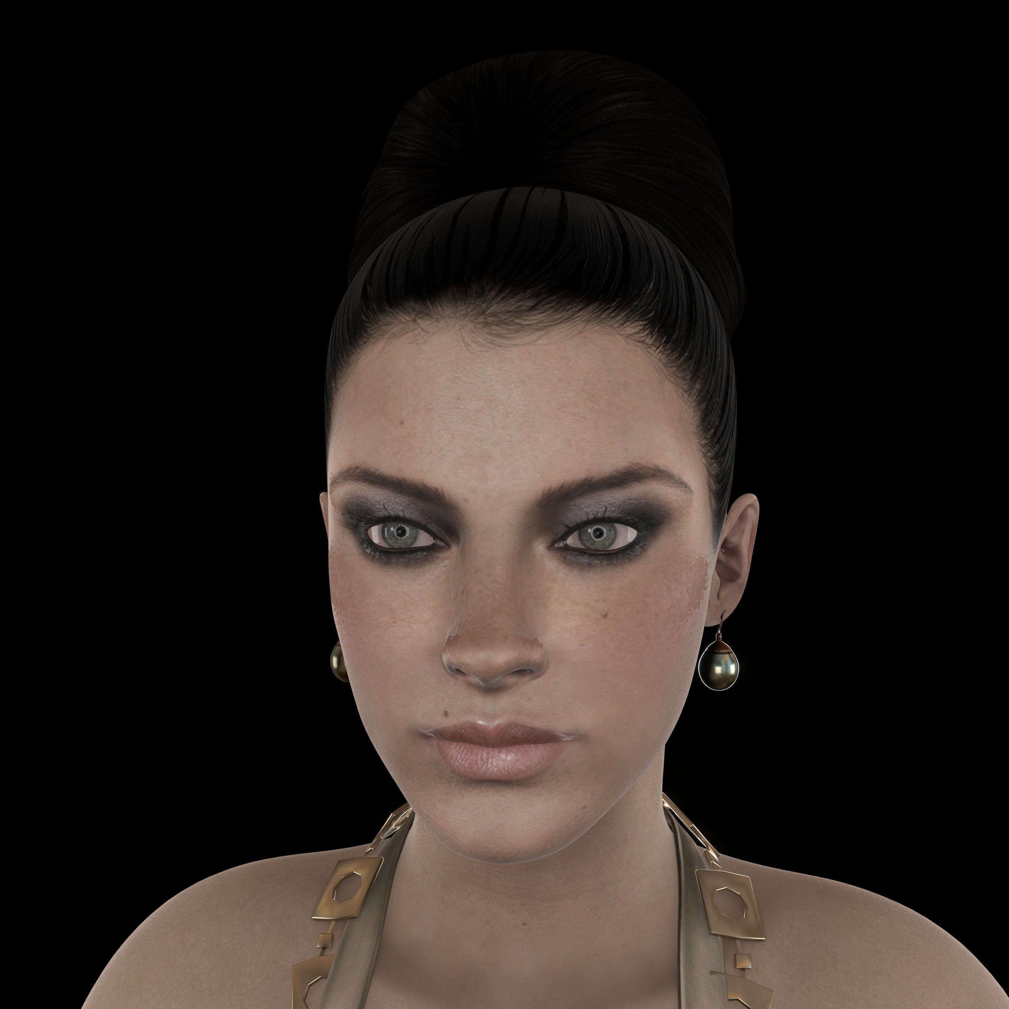 3D model Excella Gionne VR / AR / low-poly | CGTrader