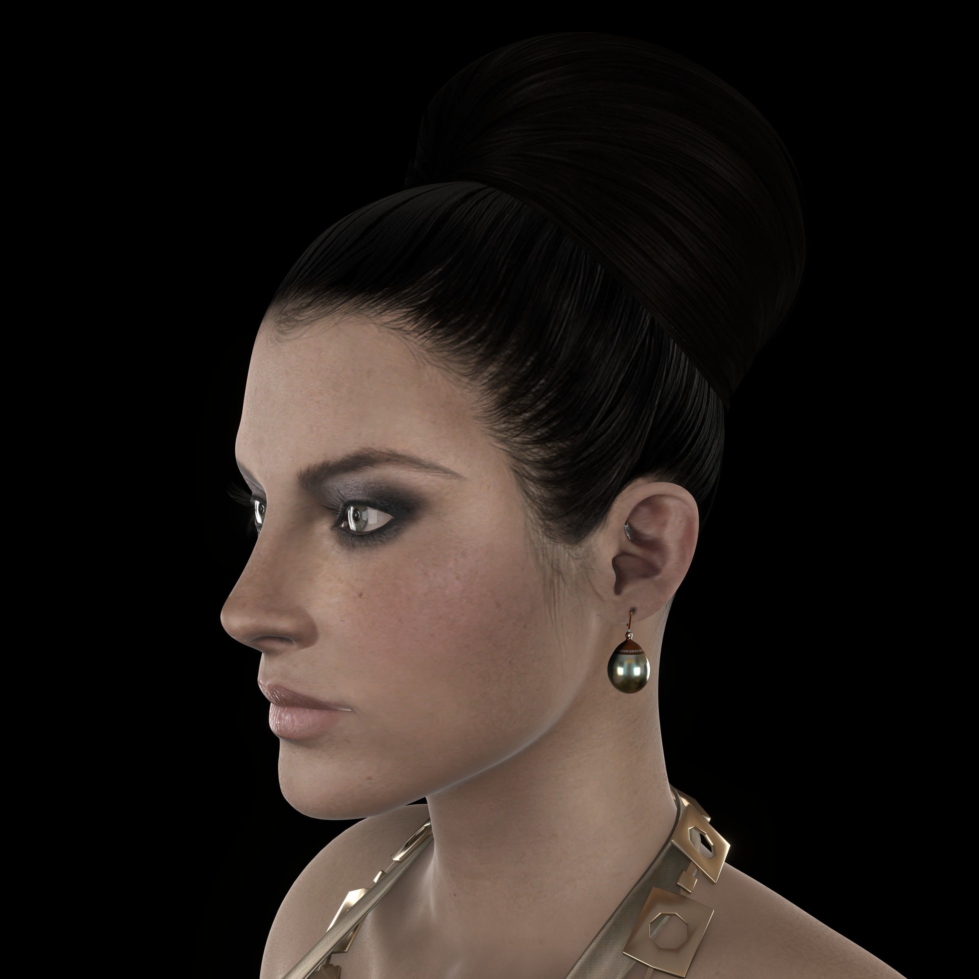 3D model Excella Gionne VR / AR / low-poly | CGTrader