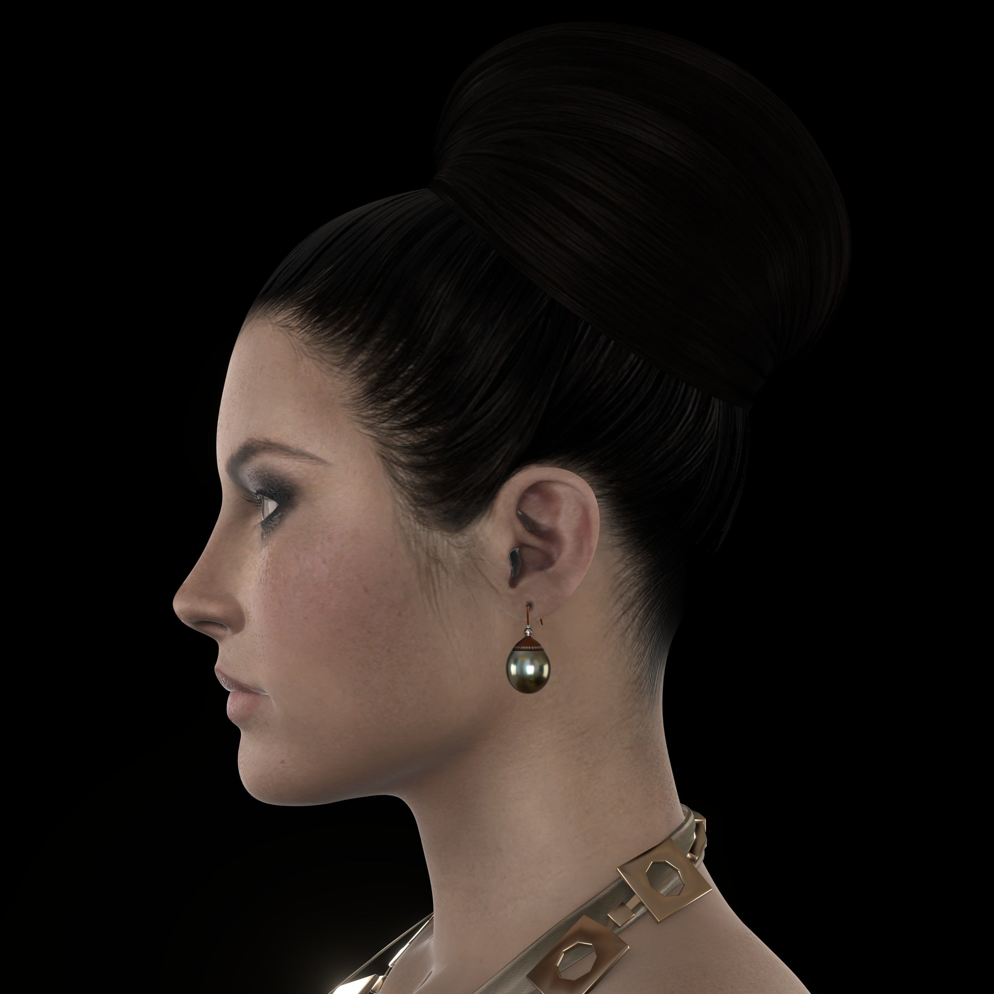 3D model Excella Gionne VR / AR / low-poly | CGTrader