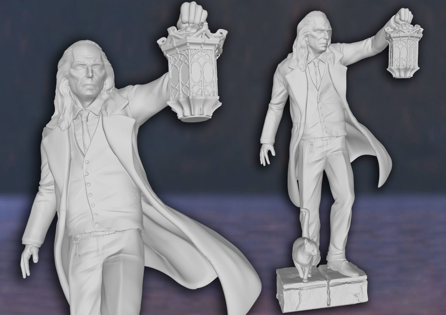 Argus Filch Harry Potter Action Figures Custom 3D Print Model 3D model ...