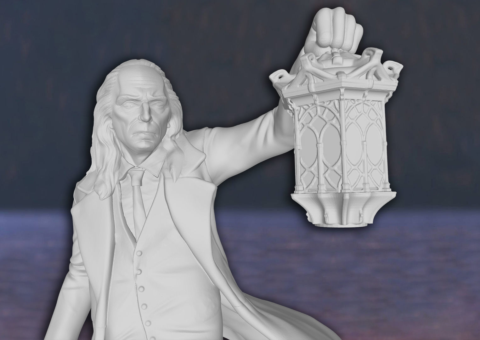 Argus Filch Harry Potter Action Figures Custom 3D Print Model 3D model ...