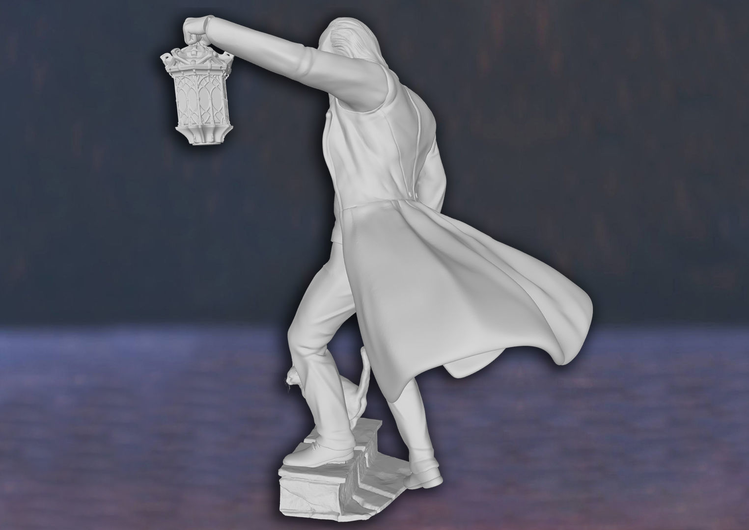 Argus Filch Harry Potter Action Figures Custom 3D Print Model 3D model ...