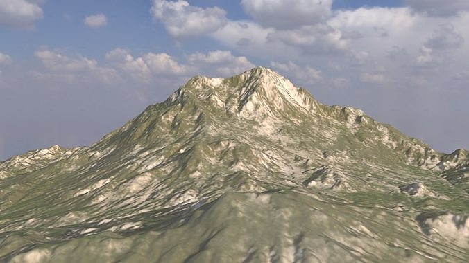 Mountain 3D model | CGTrader