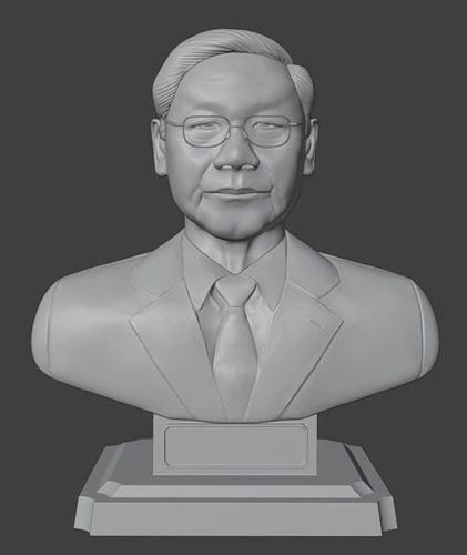 President 3D model 3D printable | CGTrader