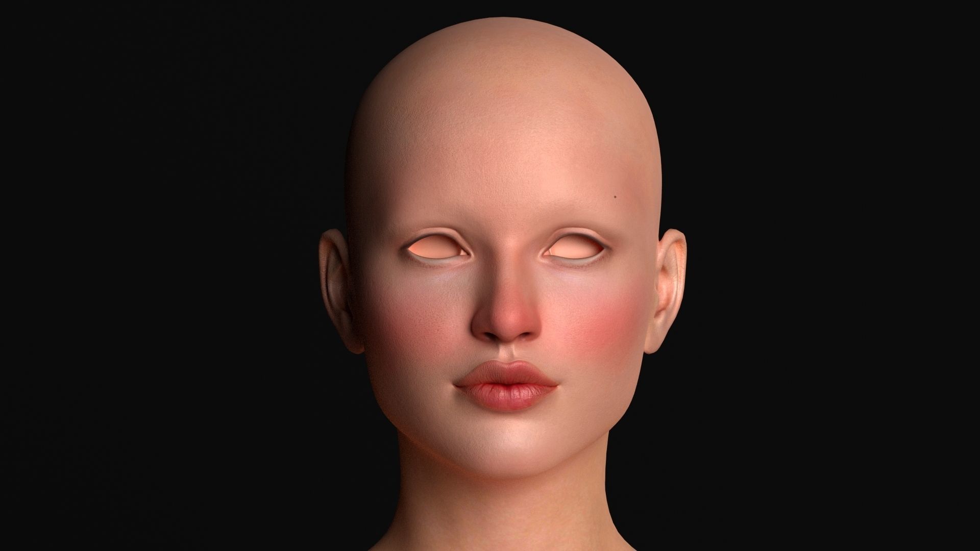 3d Model Realistic And Detailed Female 3d Model Fully Rigged Aria Vr 6364