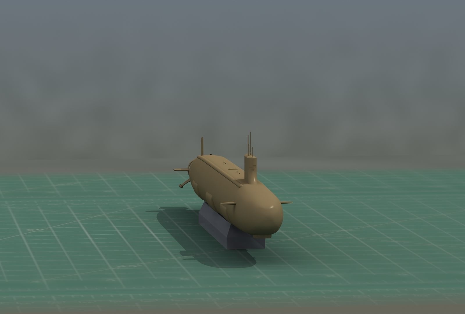 USS Virginia Nuclear Submarine SSN 3D Print STL Model 3D model 3D ...