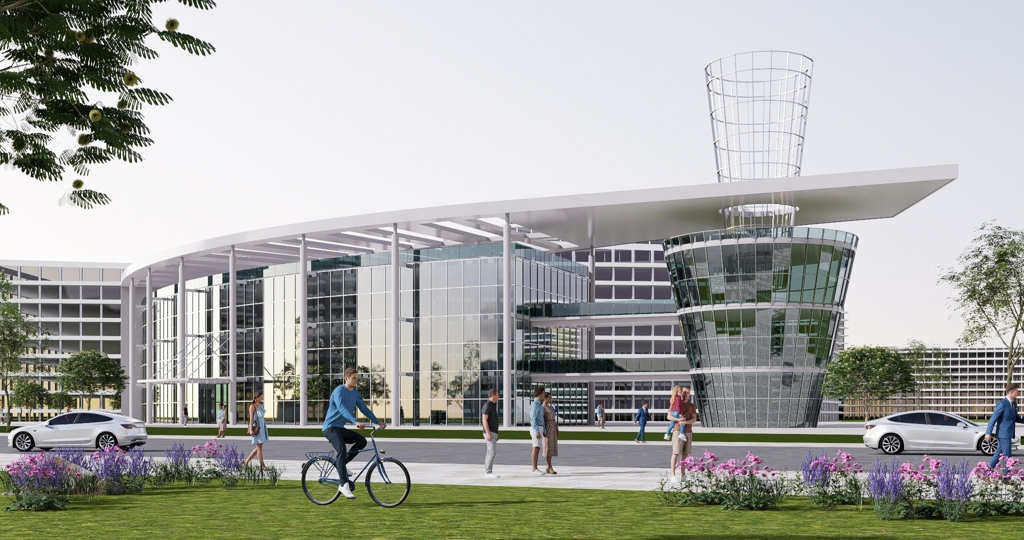 Exhibition Hall CM23 3D model | CGTrader